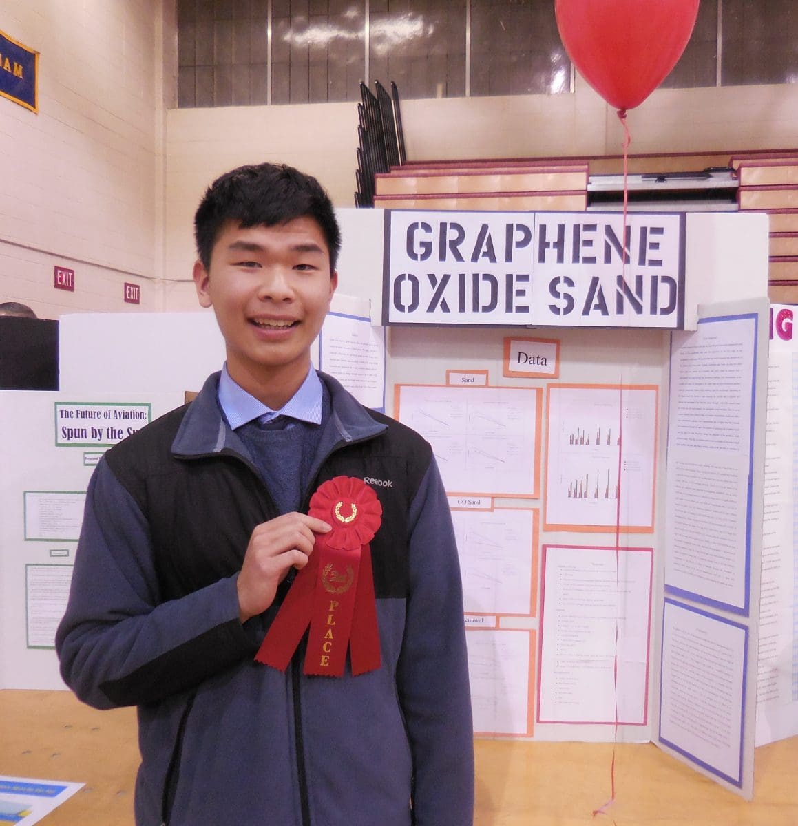 Senior Donald Chang won second place - The Westfield News