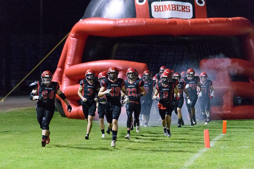 Bombers football heads east to battle Plymouth South | The Westfield ...